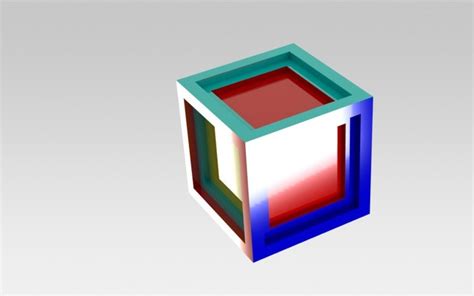 Parametric Cube Equation Excercise Solidworks 3d Cad Model Grabcad