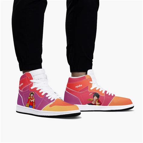 One Piece Luffy Armament Haki AJ1 High Top Shoes Shoes Mates