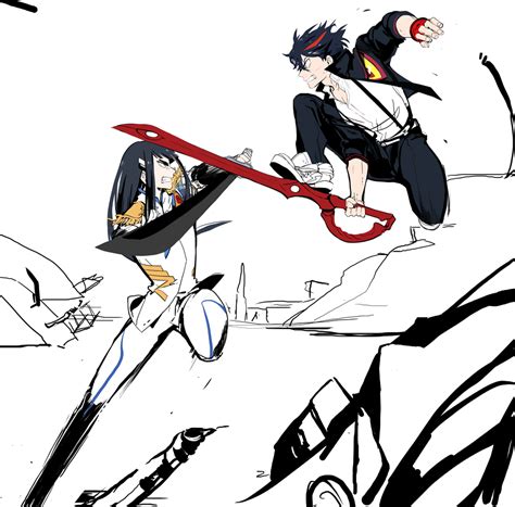 Matoi Ryuuko Senketsu Kiryuuin Satsuki And Junketsu Kill La Kill