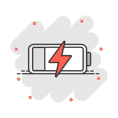 Icône De Signe Dindicateur De Niveau De Charge De Batterie De Dessin