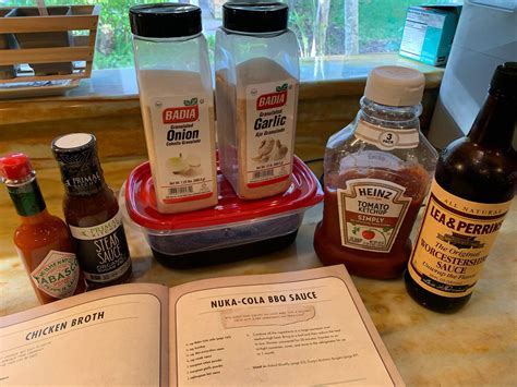 Fallout Cookbook Nuka Cola Bbq Sauce And Baked Bloatflyvegetarian