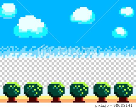 ドット絵 ゲームコマンド風のイラスト素材 98685141 PIXTA