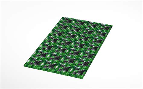 3d Design Creeper Crash Tinkercad