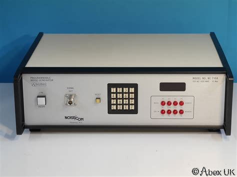 Noise Com Nc7108 500mhz Programmable Noise Source 128db