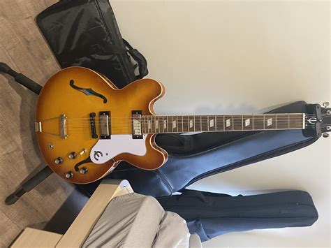 Epiphone Riviera Semi Hollowbody Royal Tan” 樂手巢二手樂器交流市集
