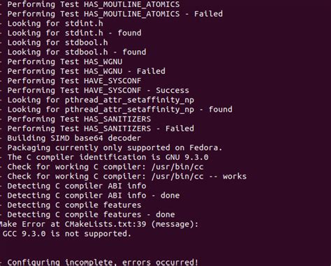 Error For Minimum Compiler Version For Release 1125 In Cmake · Issue
