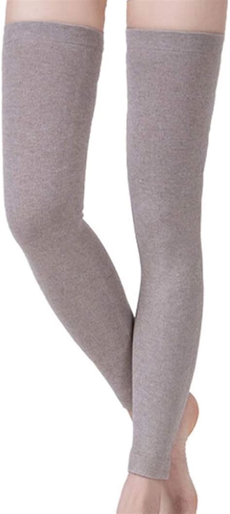 Yekeyi Women Thigh High Socks Cashmere Over The Knee Leg Warmers Winter