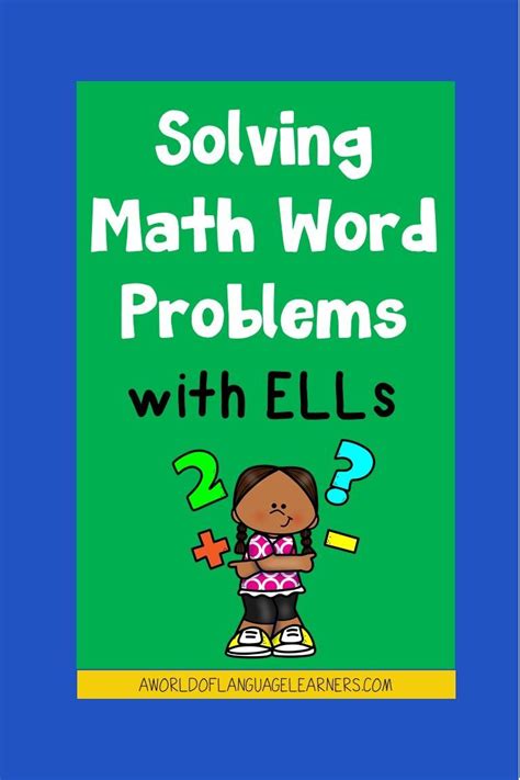 Solving Math Word Problems With Mls Artofit