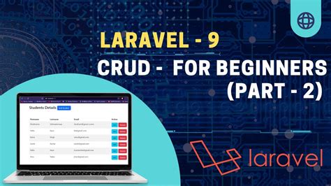 Crud Laravel 9 Tutorial For Beginners Part 2 2023 Youtube
