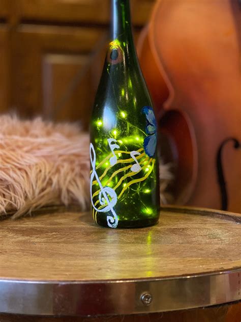 Lighted Wine Bottles Illuminated Wine Bottles Decorative Wine Bottles