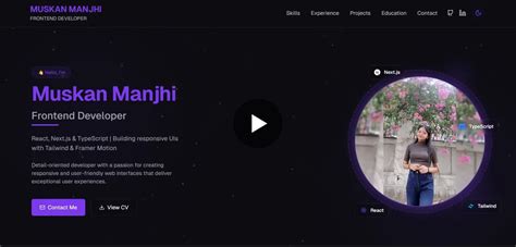 Portfoliolaunch Webdevelopment Frontenddeveloper Reactjs Nextjs
