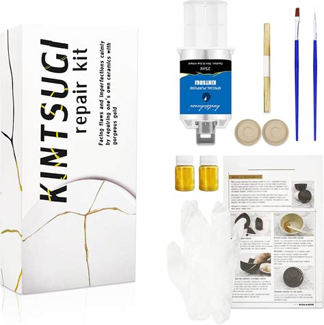 Kintsugi Repair Kit Gold Japanese Kintsugi Kit To Nepal Ubuy