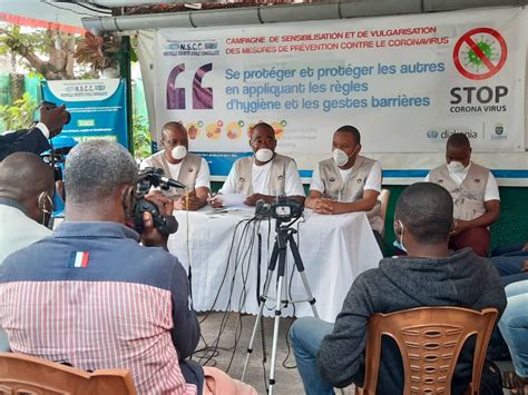 Covid La NSCC lance la campagne de sensibilisation et vulgarisation des gestes barrières