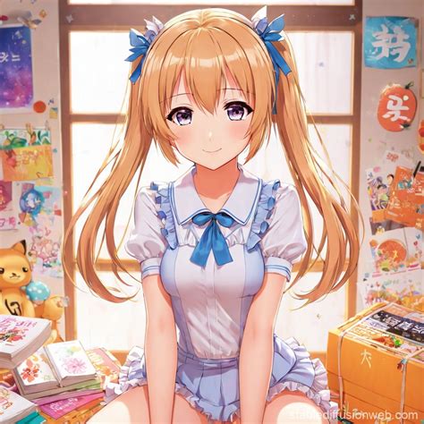 Full Bodied Loli Anime Illustration Stable Diffusion Online