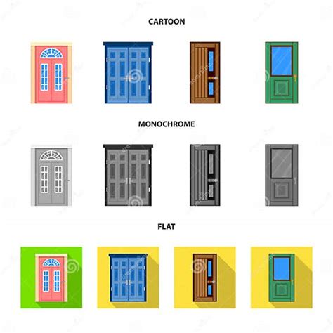 Vector Design Of Architecture And Modern Symbol Set Of Architecture And Construction Stock
