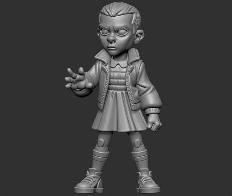 🎬 Eleven Stranger Things・ Stl File For 3d Printing・cults