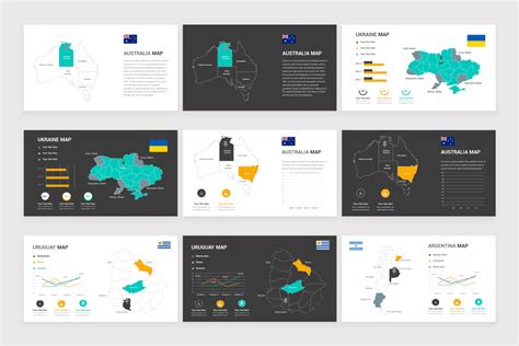 Maps Powerpoint Presentation Template Nulivo Market