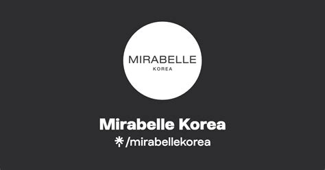 Mirabelle Korea Instagram Linktree