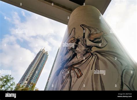 Hong Kong January 23 2019 Character From Jin Yongs Wuxia Novels