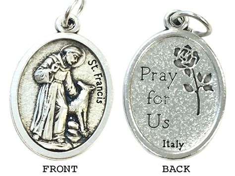 St Francis Of Assisi Oxide Medal Southern Cross Church Supplies And Ts