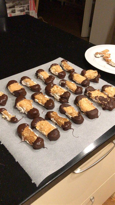 Homemade Bokkenpootjes Traditional Dutch Almond Meringue Cookies