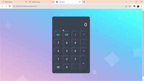 Rochishnu Pyne On Linkedin Webdevelopment Codsoft Htmlcss Calculator