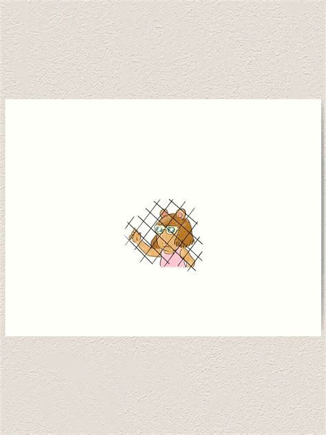 Dw Fence Meme Art Print By Kerrianderson Redbubble