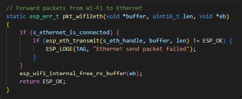 Eth2ap Example Arp Packet Is Incorrect Received 60 Bytes Pc Side Is