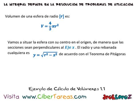 Ejemplos De Calculo En Volumenes CiberTareas