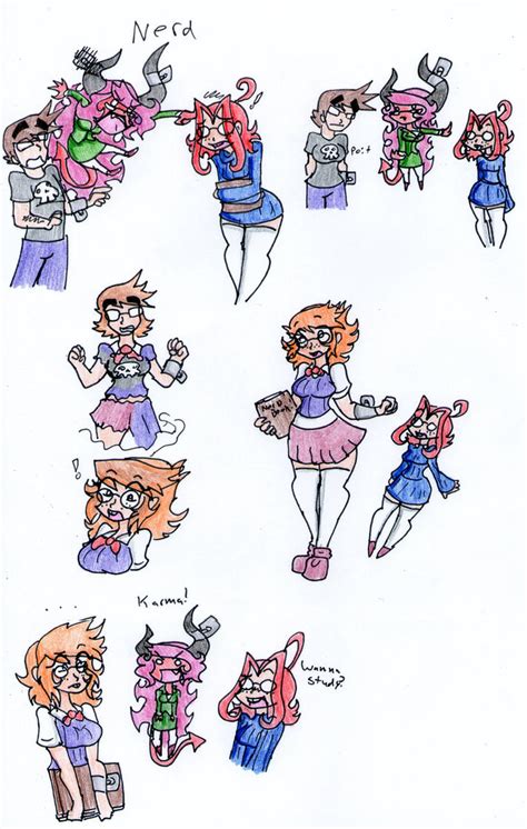 Nerdy Girl Tg By Da Fuze On Deviantart