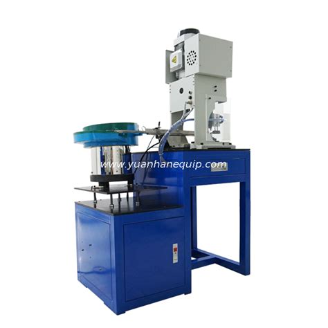 Loose Piece Terminals Crimping Machine With Vibration Plate Feeding Yh