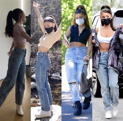 Ariana Grande Jeans Outfits
