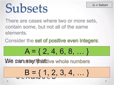 Lesson 1 1 Basic Ideas Of Sets Part 2 Pptx