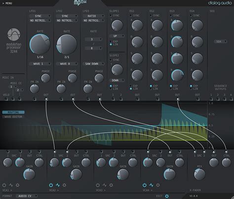 modulation processor 3244 dialog audio