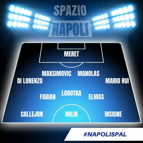 Probabili Formazioni Napoli Spal Rivoluzione Negli Azzurri Sette