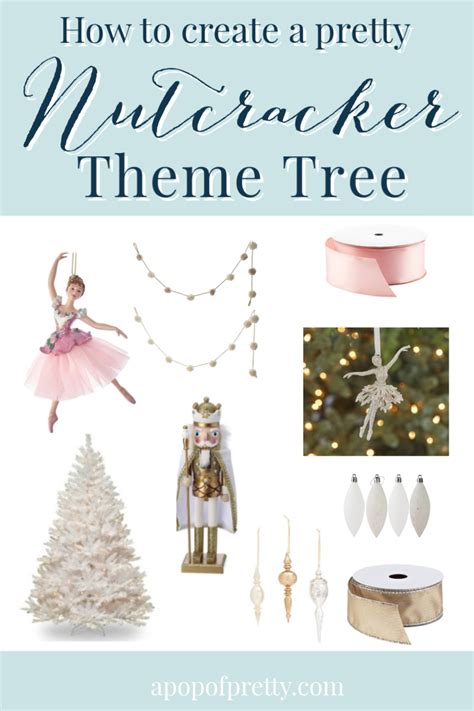 Nutcracker Christmas Tree Theme Tree 1 A Pop Of Pretty Decor Ideas