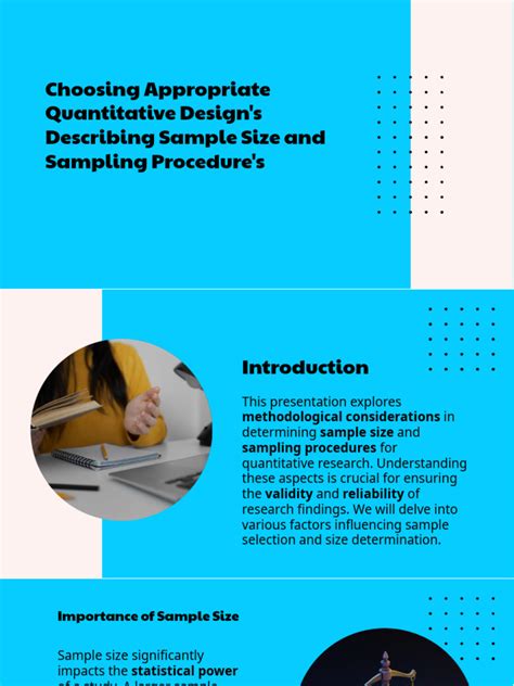 Slidesgo Methodological Considerations In Determining Sample Size And