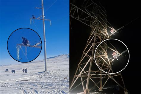 ЗАВХАН Агаарын шугамын гэмтлийг засварлаж хэрэглэгчдийн цахилгааныг холболоо