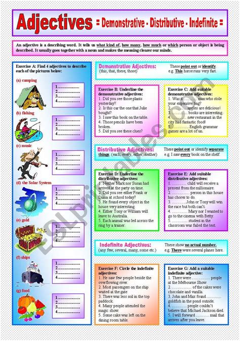 Distributive Adjectives Definition And Example Senten