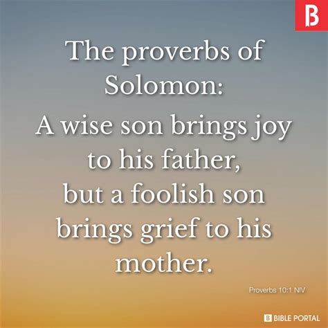 Proverbs 101 Niv Bible Image Bible Portal