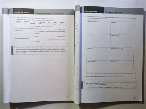 Igcse Biology And Chemistry Workbooks Hobbies And Toys Books And Magazines