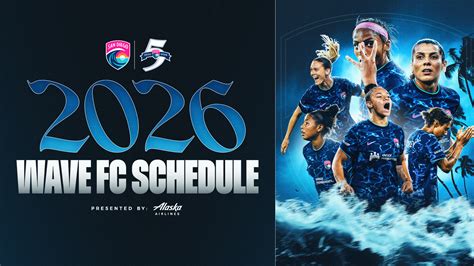 San Diego Wave Fc Announces 2026 Regular Season Schedule San Diego
