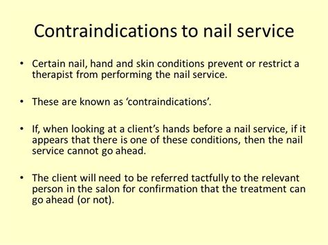 Nail Contraindications Quiz At Mike Lyles Blog