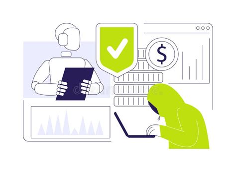 Ai Powered Fraud Detection Abstract Concept Vector Illustration Stock Vector Illustration Of