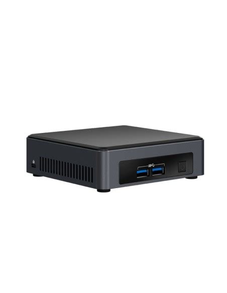 Intel BLKNUC I DNKE PC estación de trabajo barebone UCFF Negro BGA i U GHz