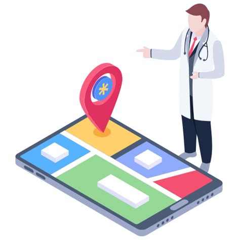 map pointer generic isometric icon