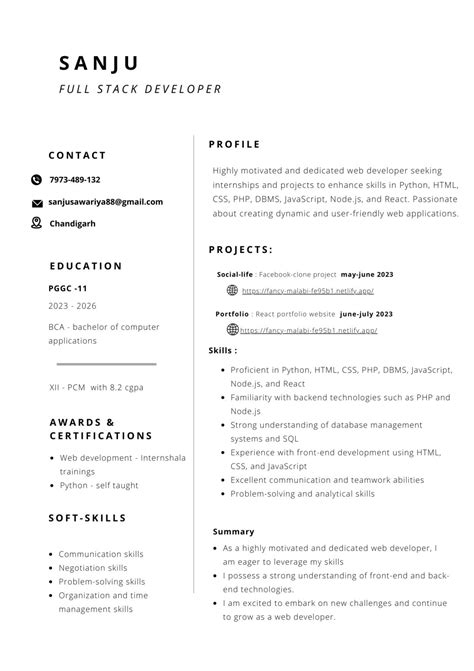 Sanju On Linkedin Fullstackdeveloper Webdeveloper Opentowork Html Css Python Php Sql