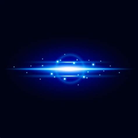 Abstract Blue Light Effect Background