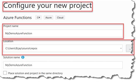 How To Create Azure Function In Visual Studio Azure Lessons