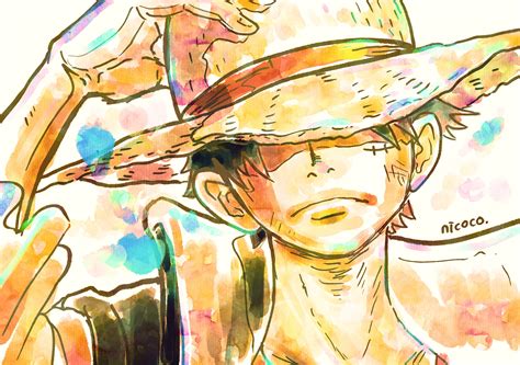 Furol Nicoco Monkey D Luffy One Piece Commentary Request Highres